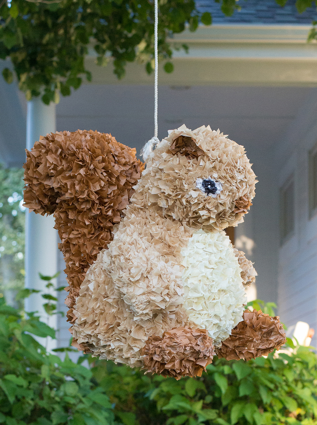 How to make a squirrel piñata - Karen Hoglund Photography